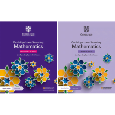 Cambridge Lower Secondary Mathematics Learner's Book and Workbook Stage 8 - Xclusive Brands