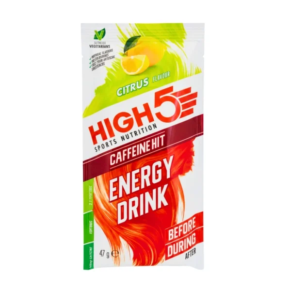 High5 Energy Drink Powder - Citrus (Caffeine Hit) 47g - Xclusive Brands